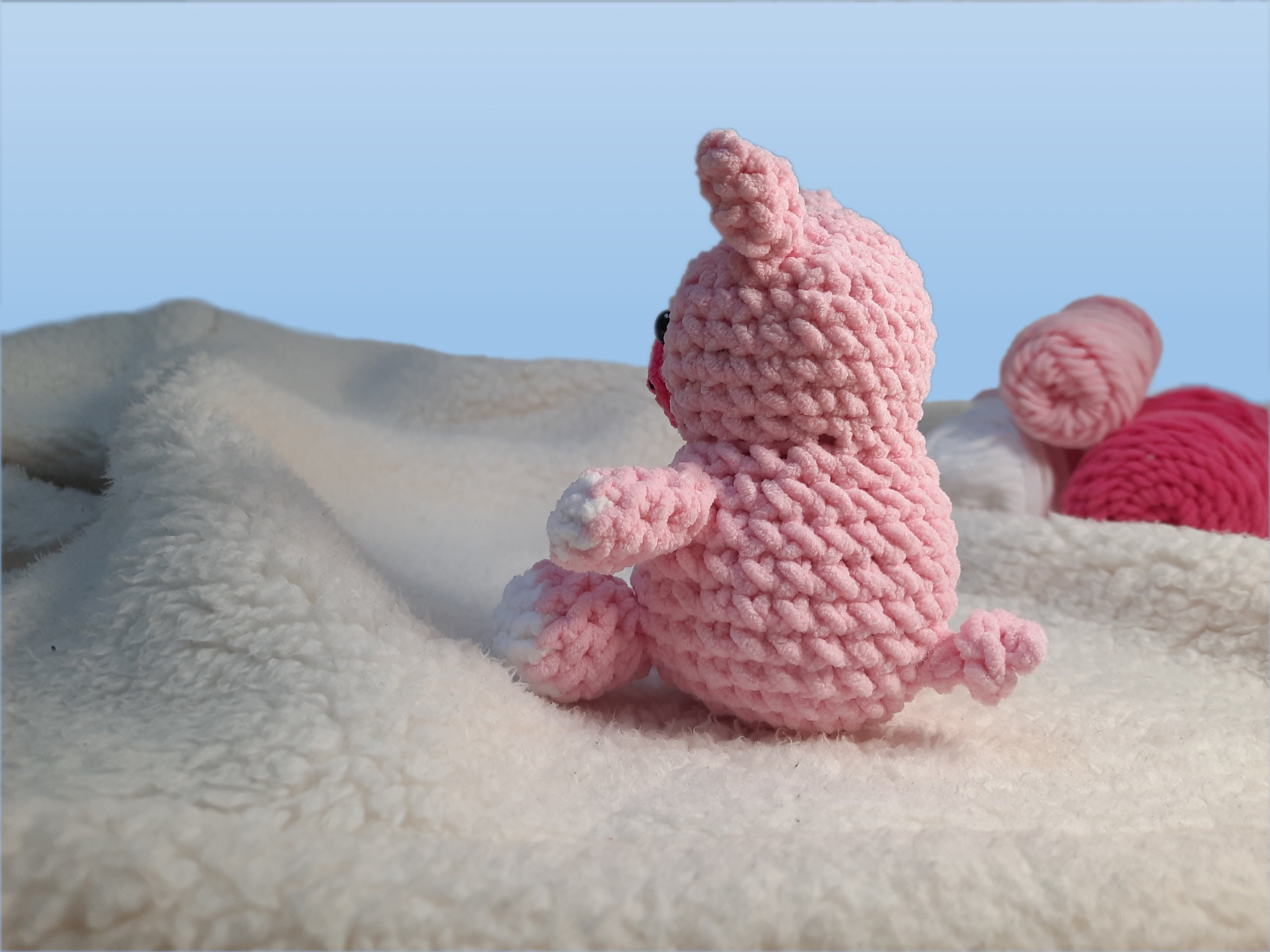Pig Crochet Pattern, Low Sew, Plushie Pattern, Pig Amigurumi Pattern ...