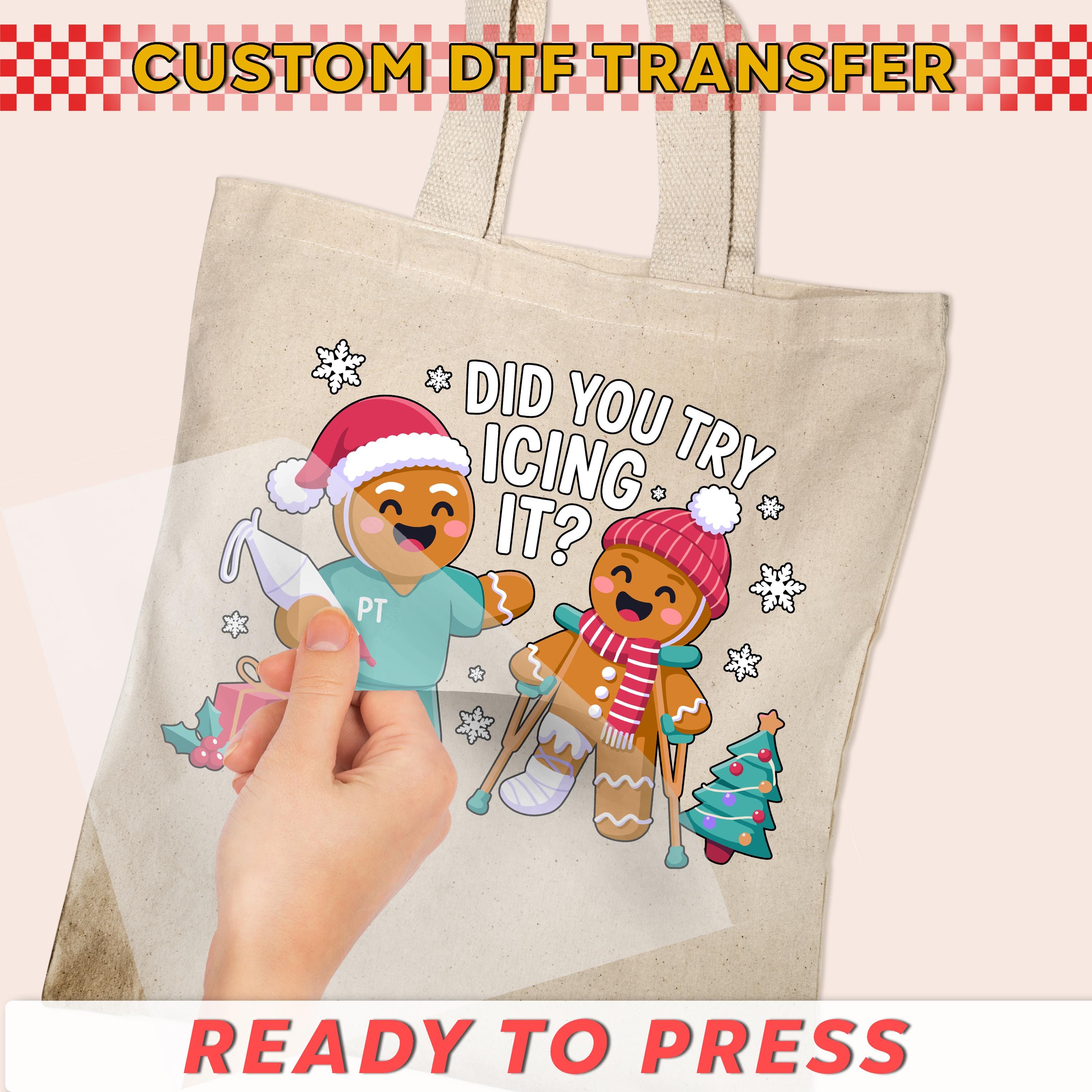 Did You Try Icing It T-shirt Transfer, Ready to Press Transfer, Screen ...