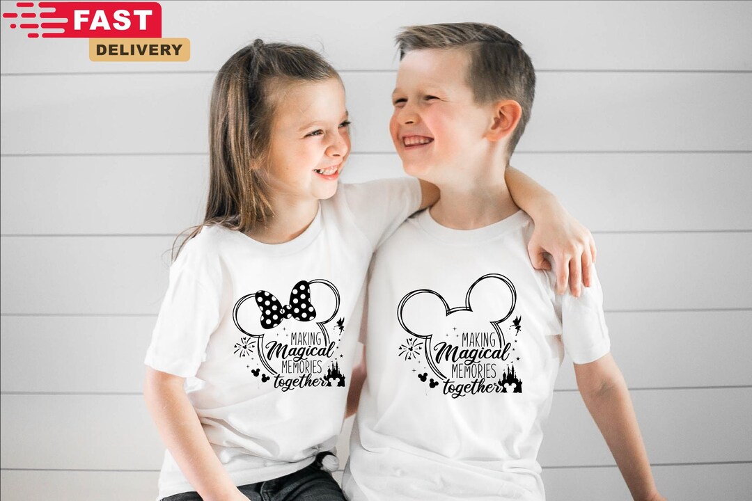 Making Magical Memories Together Shirt, Matching Disney Outfit, Family ...