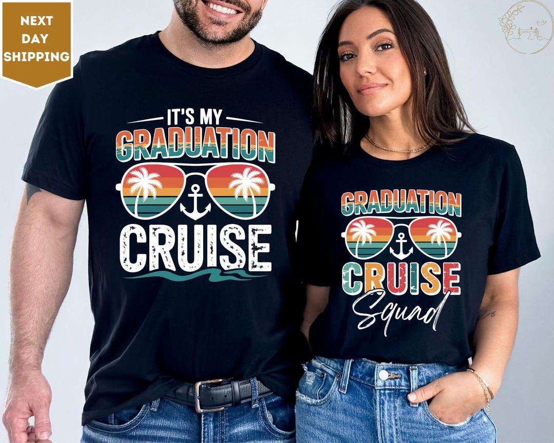 Custom Graduation Cruise 2025 T-shirt, Custom Name Graduation Cruise ...