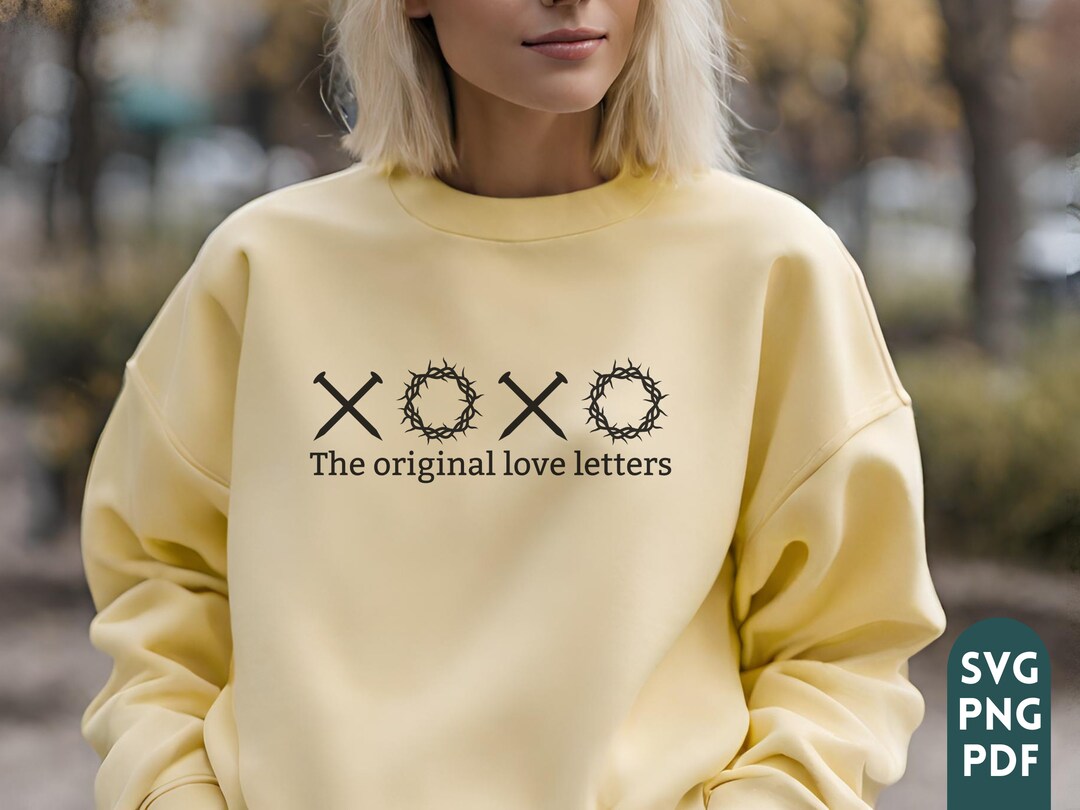 XOXO the Original Love Letters Svg Png, XOXO Svg, XOXO Easter Svg, True ...