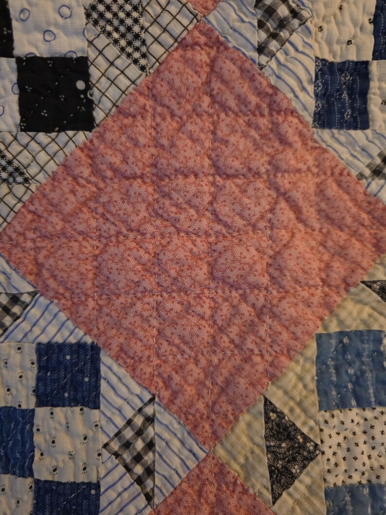 Vintage Album Block in the Chimney Sweep Quilt - Etsy