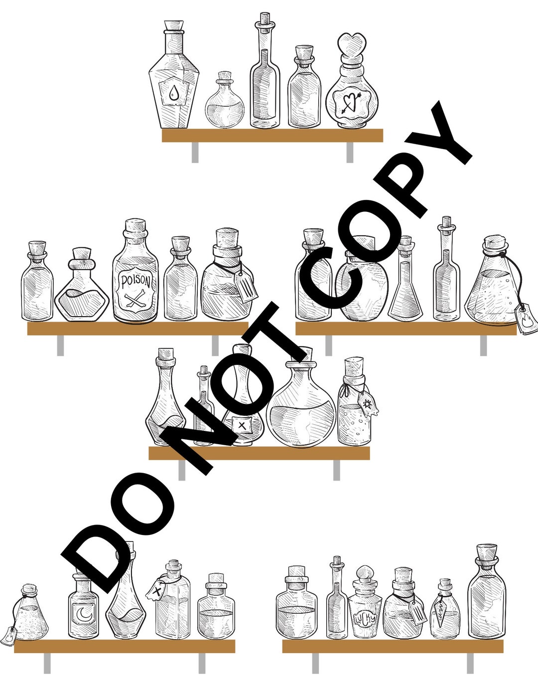 Potions Mood Tracker - Etsy