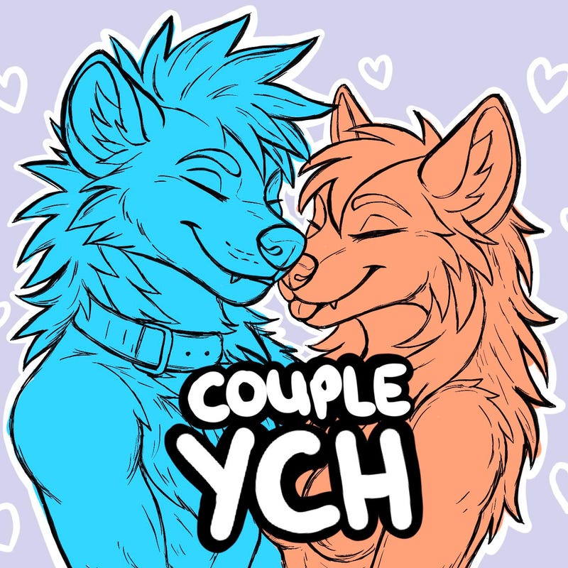 Furry Couples Art - Etsy