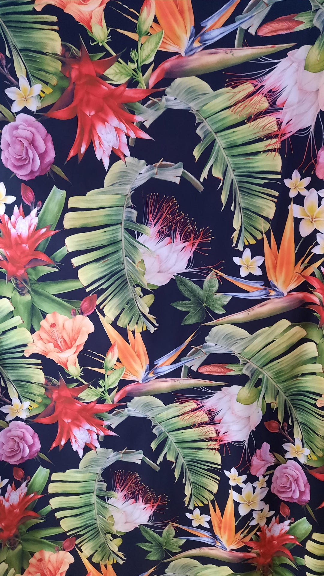 Jungle Velvet Upholstery Fabric / Tropcal Velvet Fabric / Jungle Velvet ...