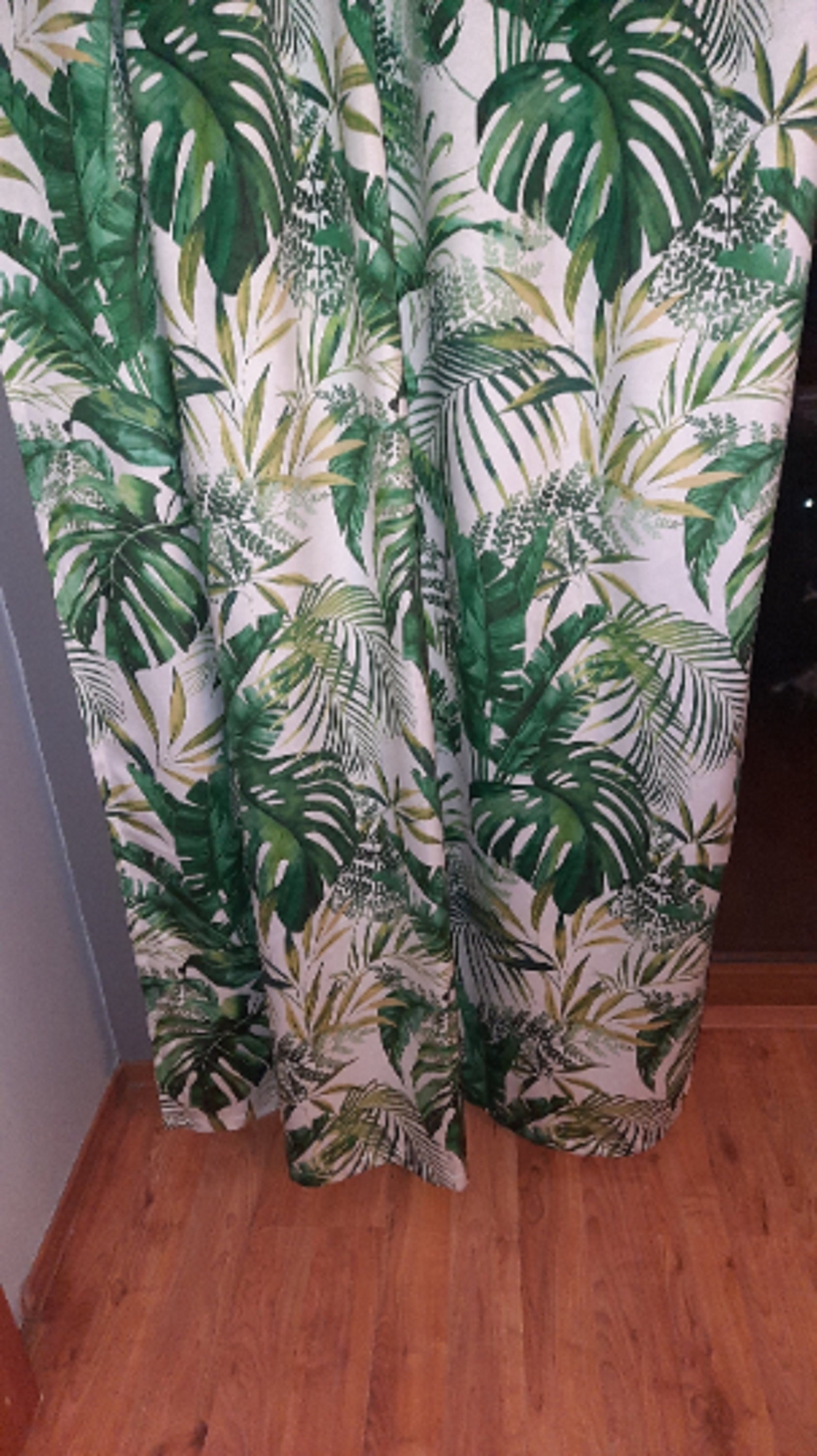 Monstera Leaves Curtain, Leaves Curtain, Jungle Curtain, Tropical ...