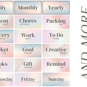 Google Keep Headers | 25 Pastel Designs (digital Download) - Etsy