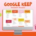 Google Keep Headers | 25 Bright Designs - Etsy