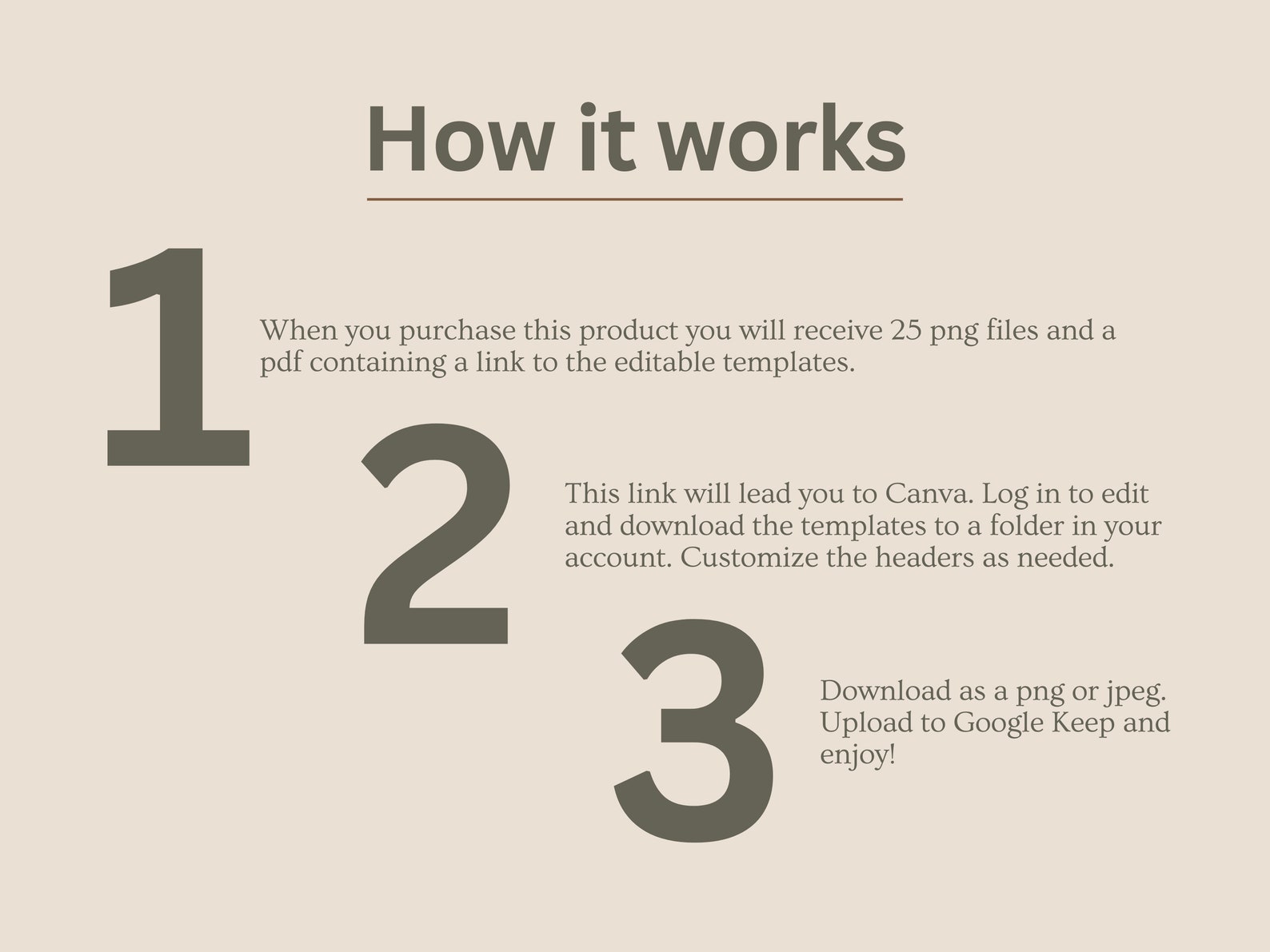 Google Keep Headers | 25 Neutral & Aesthetic Designs - Etsy