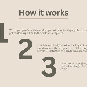 Google Keep Headers | 25 Neutral & Aesthetic Designs - Etsy