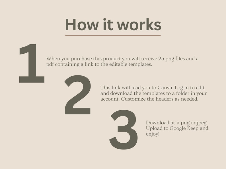 Google Keep Headers | 25 Neutral & Aesthetic Designs - Etsy