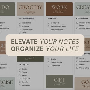 Google Keep Headers | 25 Neutral & Aesthetic Designs - Etsy