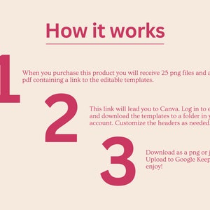 Google Keep Headers | 25 Bright Designs - Etsy