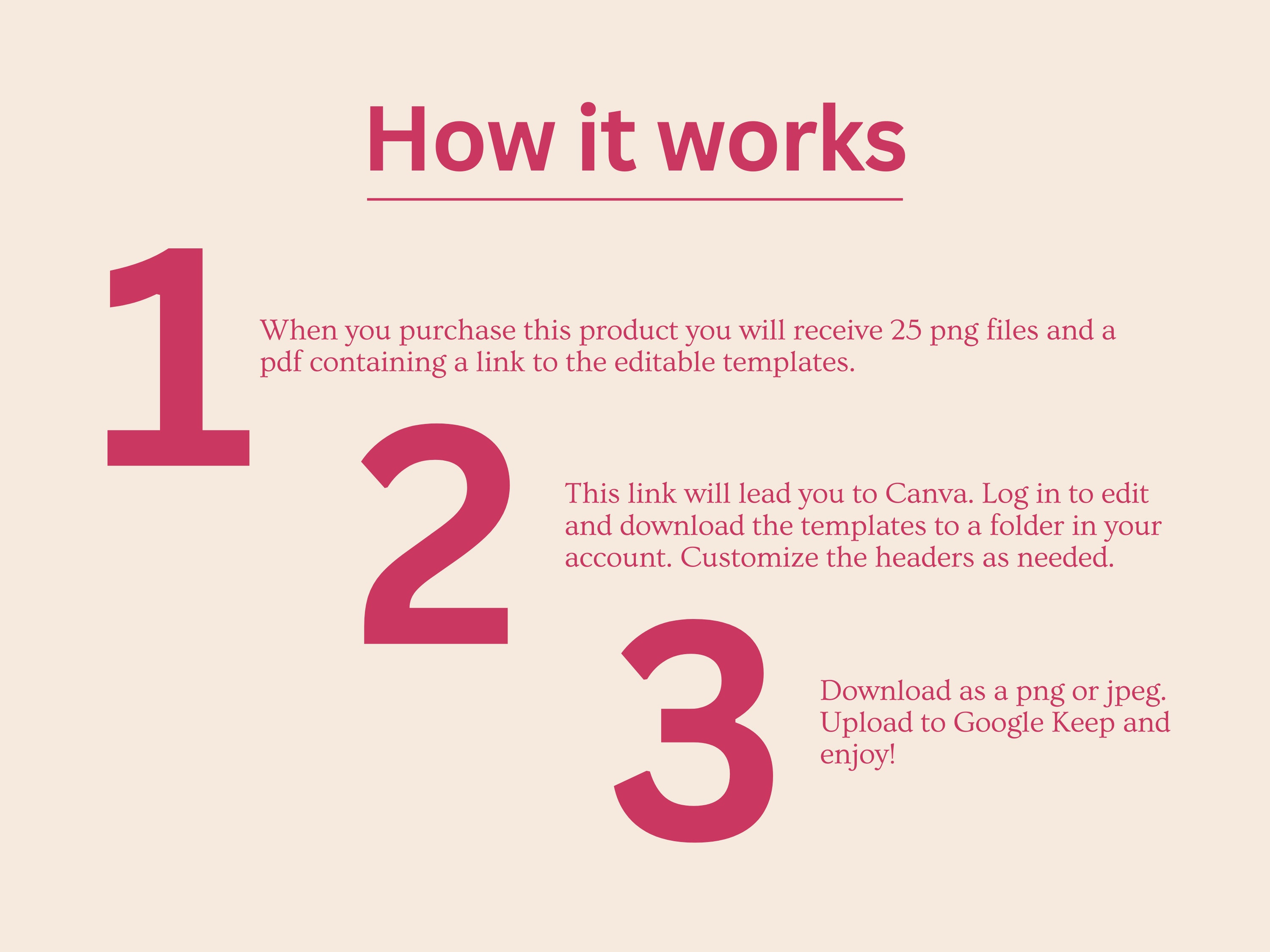 Google Keep Headers | 25 Bright Designs - Etsy