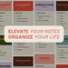 Google Keep Headers | 25 Trendy & Bold Designs - Etsy
