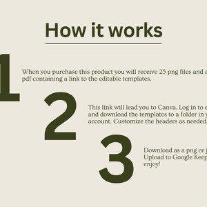 Google Keep Headers | 25 Trendy & Bold Designs (digital Download) - Etsy