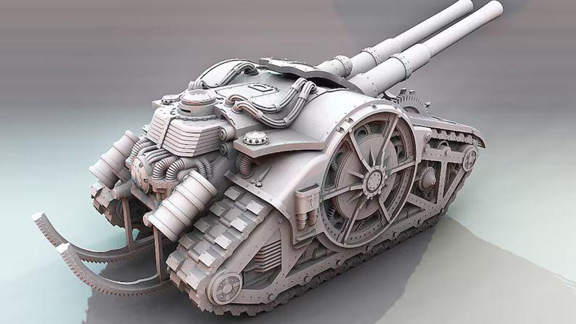 Covenants of Mars Myriax Destroyer 8k Resin - Etsy