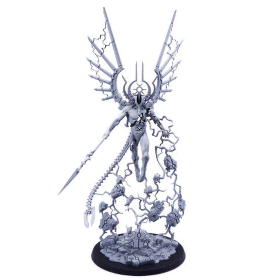 Wargaming Miniature Shard Dragon Warrior Warrior With Sword and Wings ...