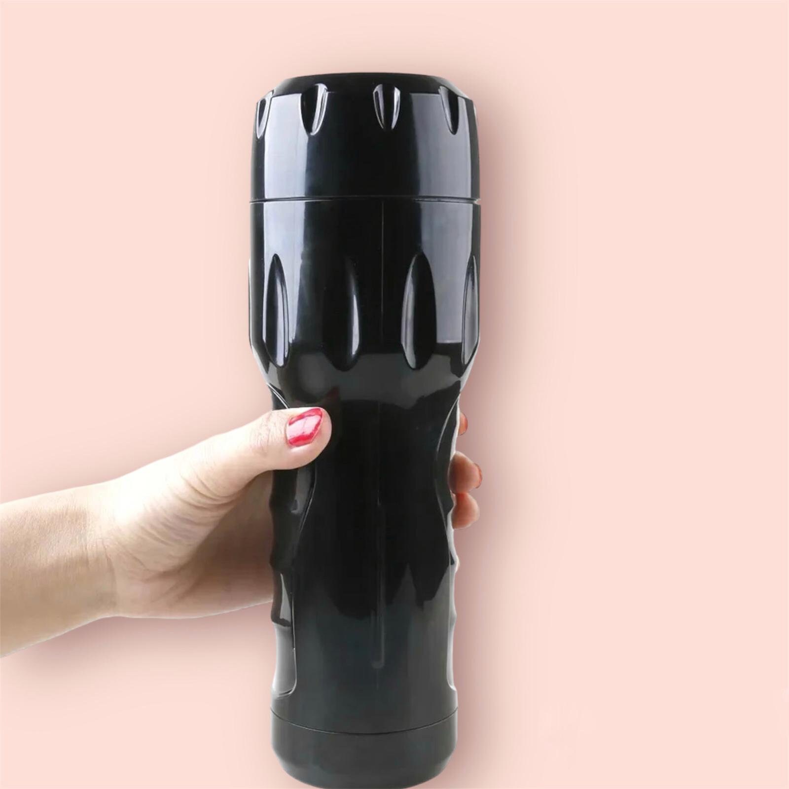 Magical Kiss Vibrating Flashlight Type Artificial Vagina Masturbator ...