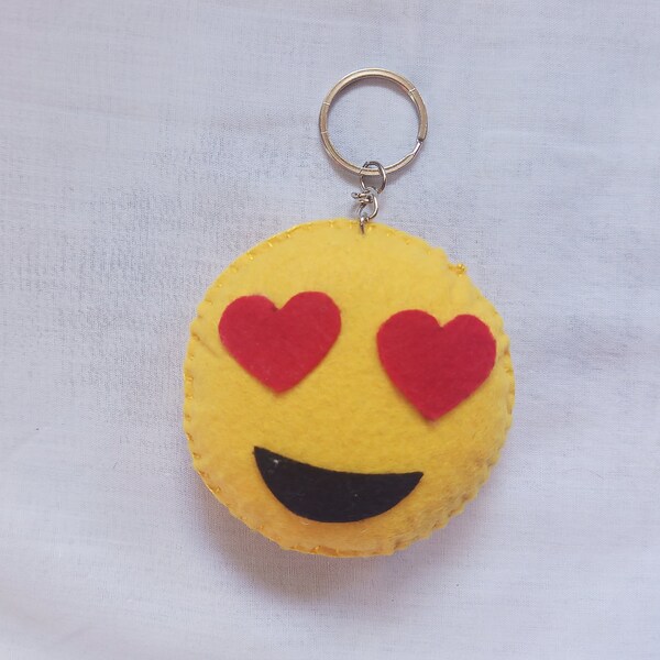 Emoji Keychain - Etsy