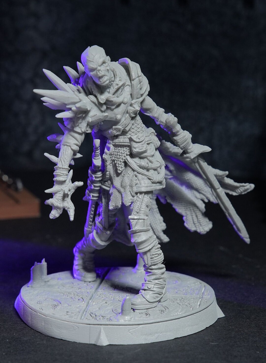 Blood Zombie 1 'nathan' UNPAINTED Tabletop Scale TTRPG D&D Miniature ...