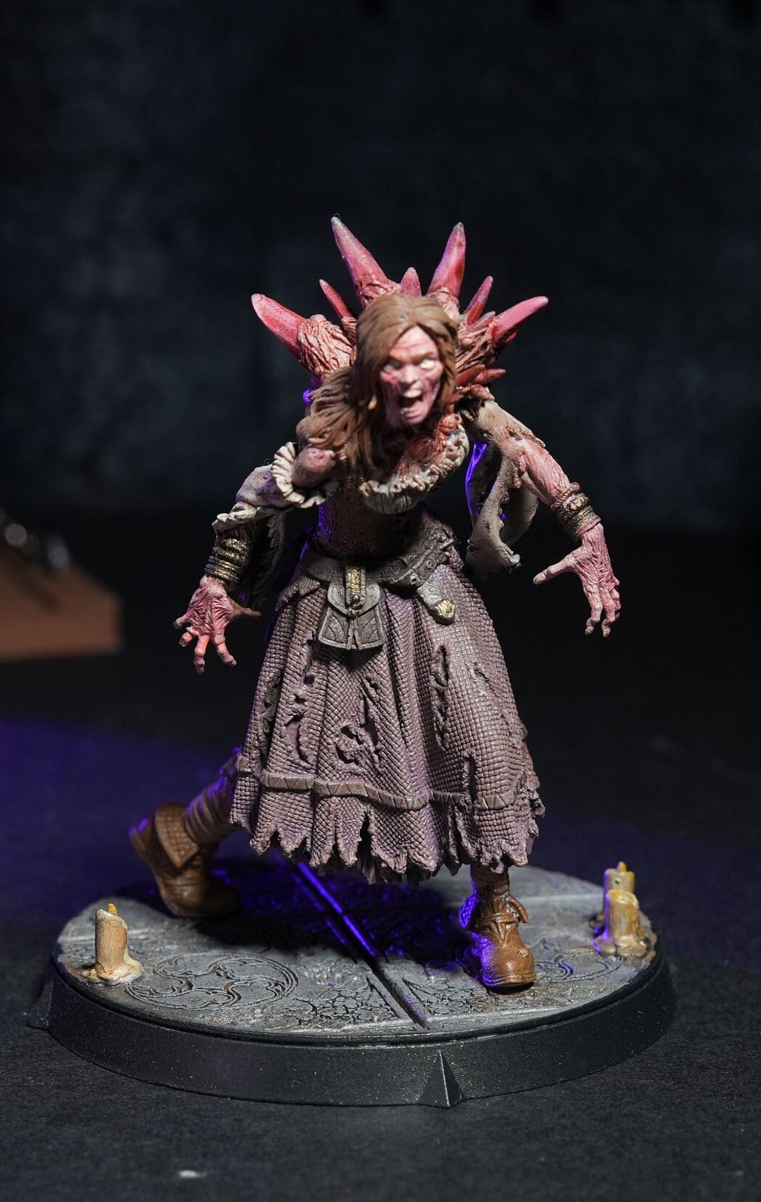 Blood Zombie 'sandra' UNPAINTED Tabletop Scale TTRPG D&D Miniature Dnd ...