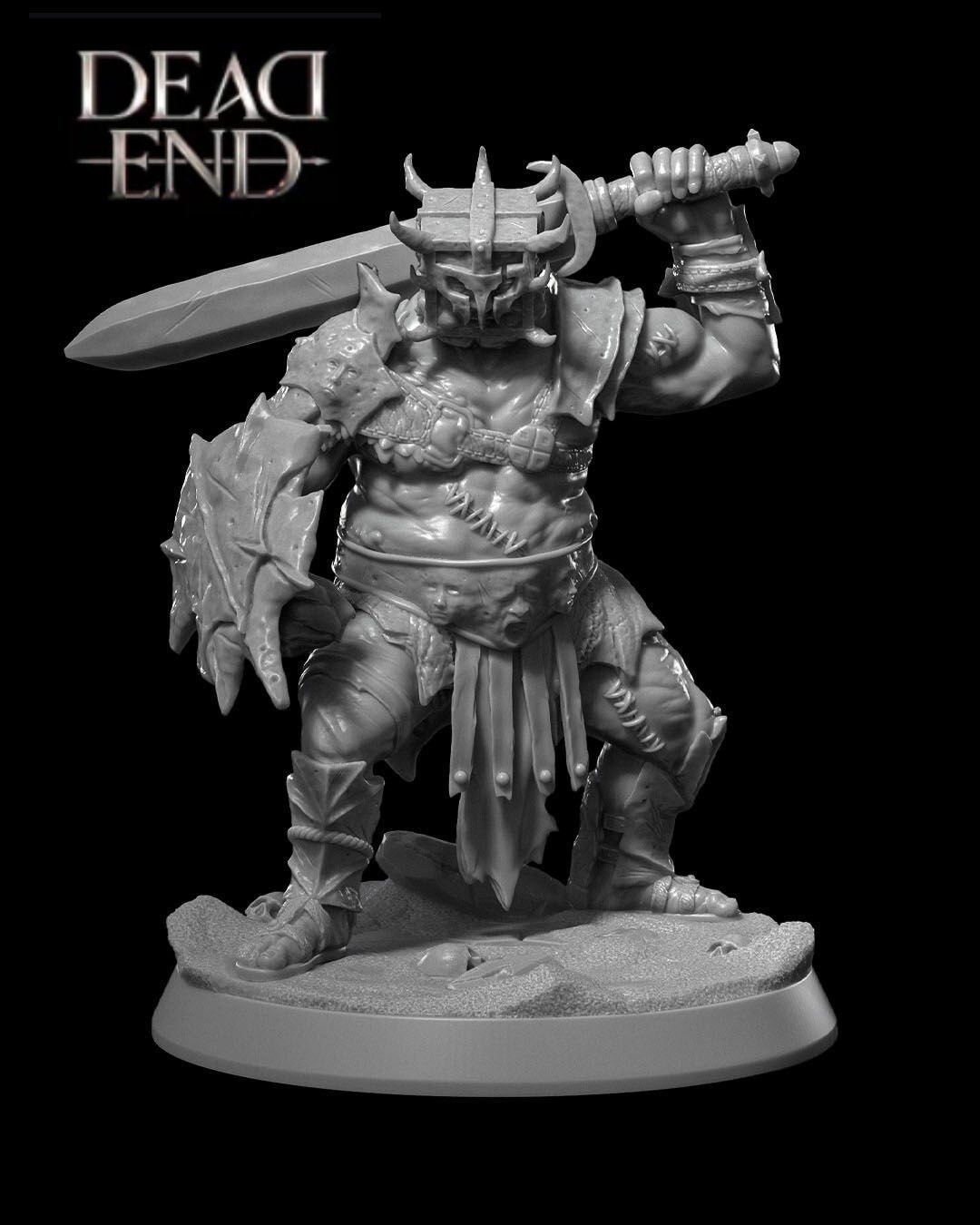 Parmularius - Gladiator | UNPAINTED | Dead End | TTRPG D&D Miniature ...
