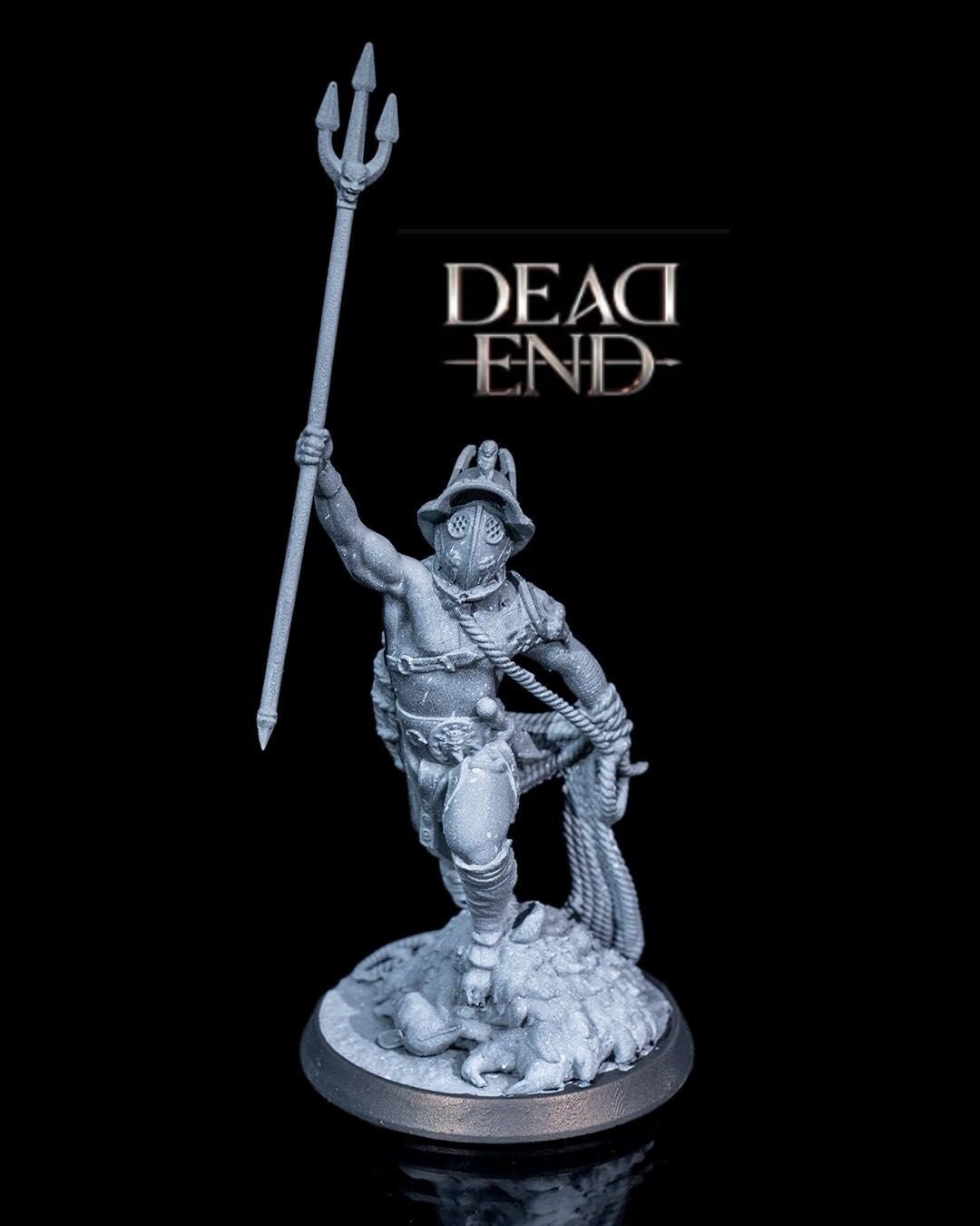 Retiarius - Gladiator | UNPAINTED | Dead End | TTRPG D&D Miniature ...
