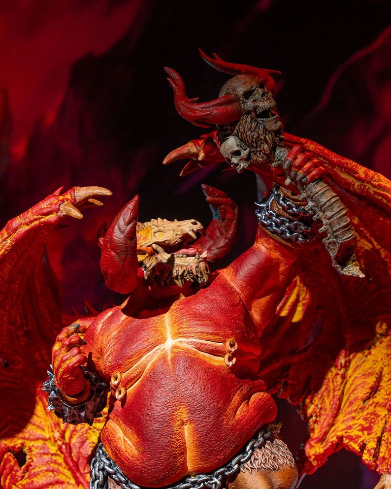 Orcus, Lord of Bones UNPAINTED Tabletop Scale TTRPG D&D Miniature Dnd ...