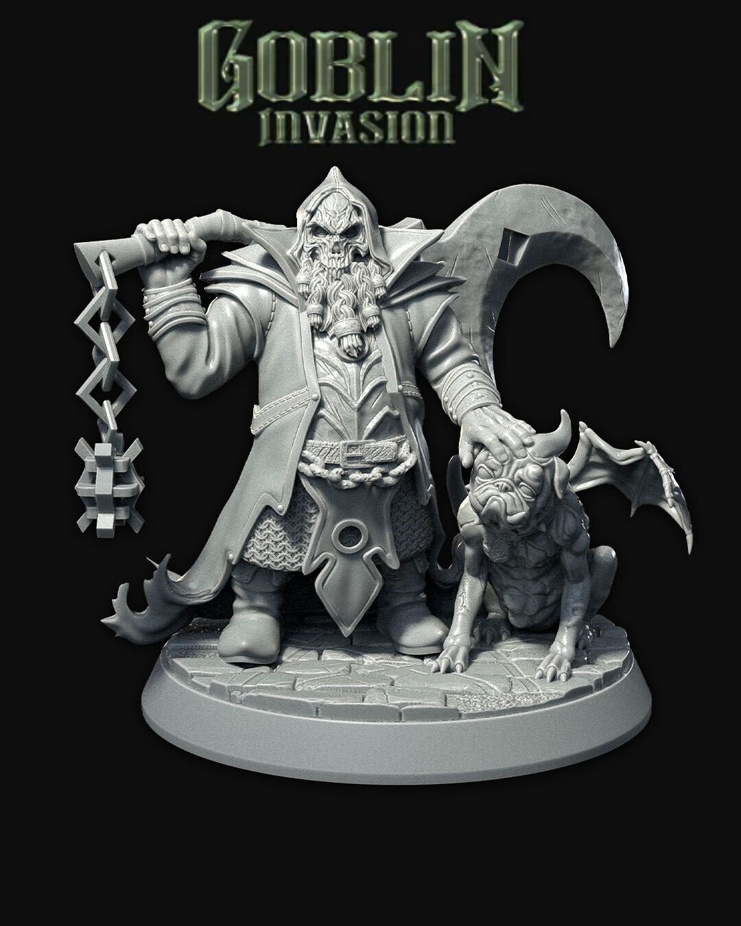 Baern Blackbone - Undead Dwarf | UNPAINTED | Goblin Invasion | TTRPG D ...