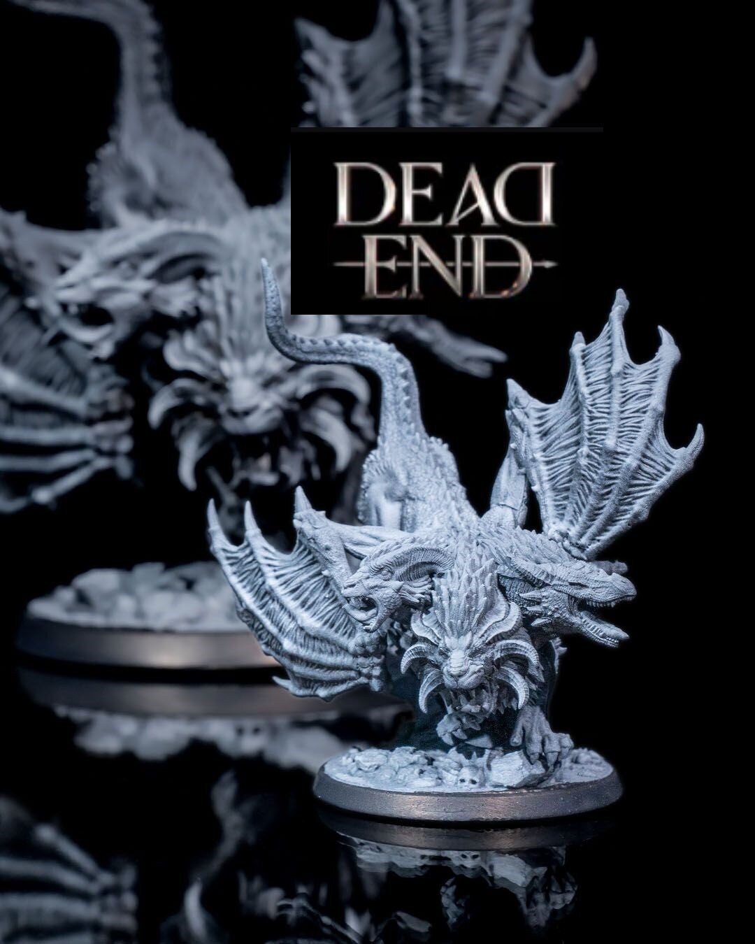 Chimera | UNPAINTED | Dead End | TTRPG D&D Miniature | Dnd - Etsy