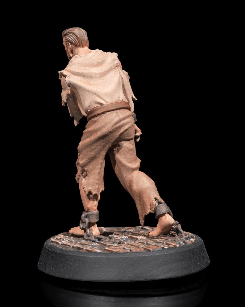 Werewolf Human Form UNPAINTED Tabletop Scale TTRPG D&D Miniature Dnd - Etsy
