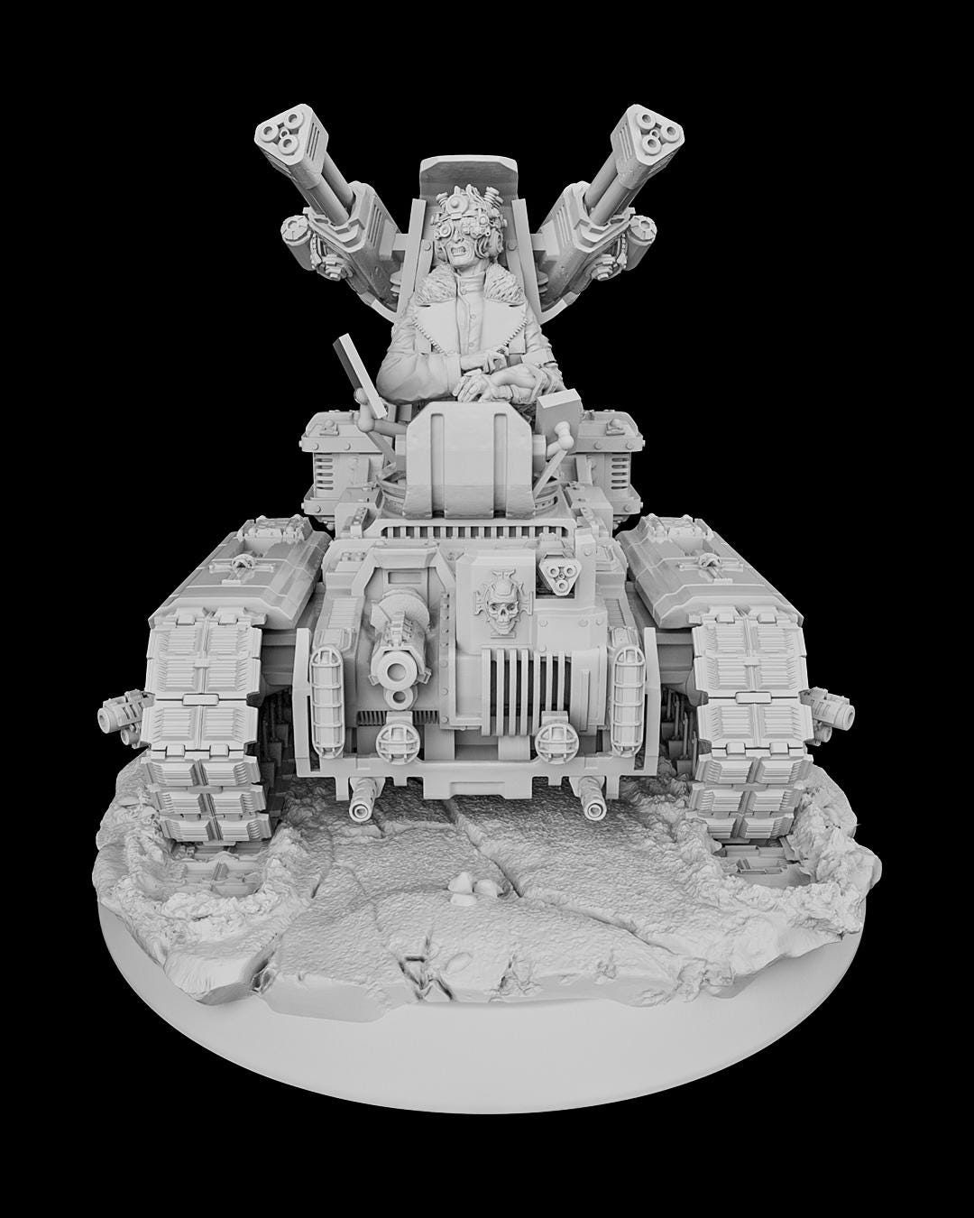 Mad Tank | UNPAINTED | Tabletop Scale | TTRPG D&D Miniature | Dnd - Etsy