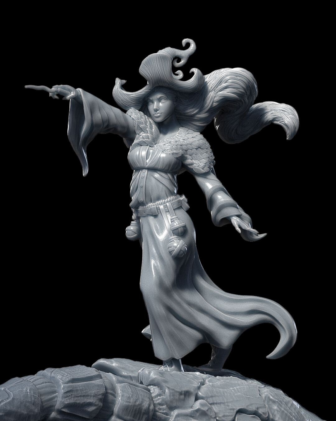 Agatha Penistone - ''| UNPAINTED | Tabletop Scale | TTRPG D&D Miniature ...