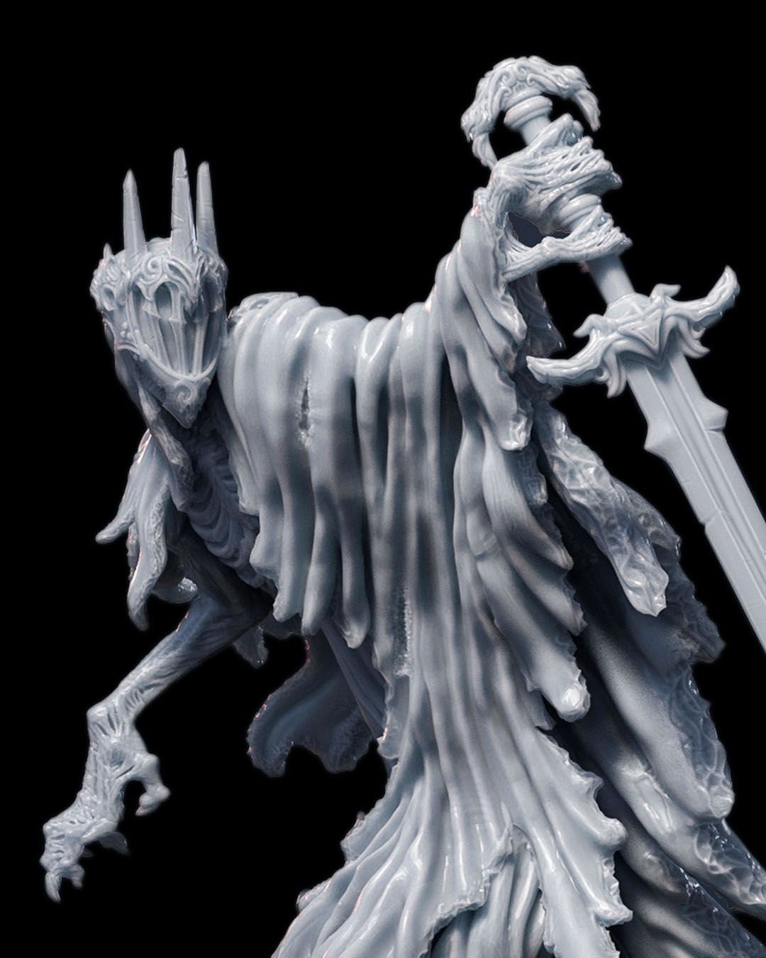 Ghost 1 Monster UNPAINTED Tabletop Scale TTRPG D&D Miniature Dnd - Etsy