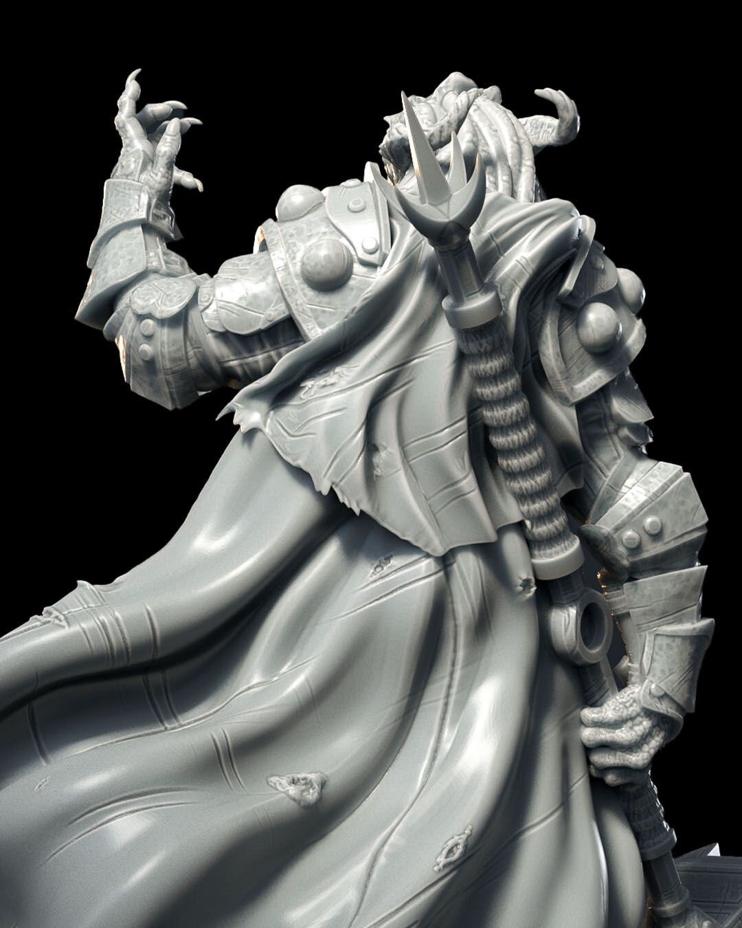 Rhogar Caellestine Dragonborn UNPAINTED Goblin Invasion TTRPG D&D ...
