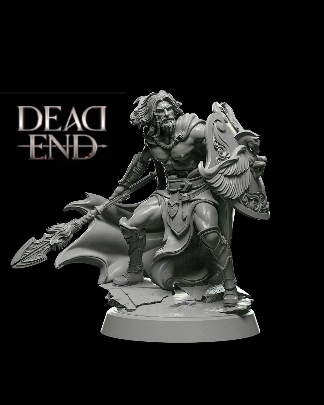 Maraad, the Beast Tamer UNPAINTED Dead End TTRPG D&D Miniature Dnd - Etsy