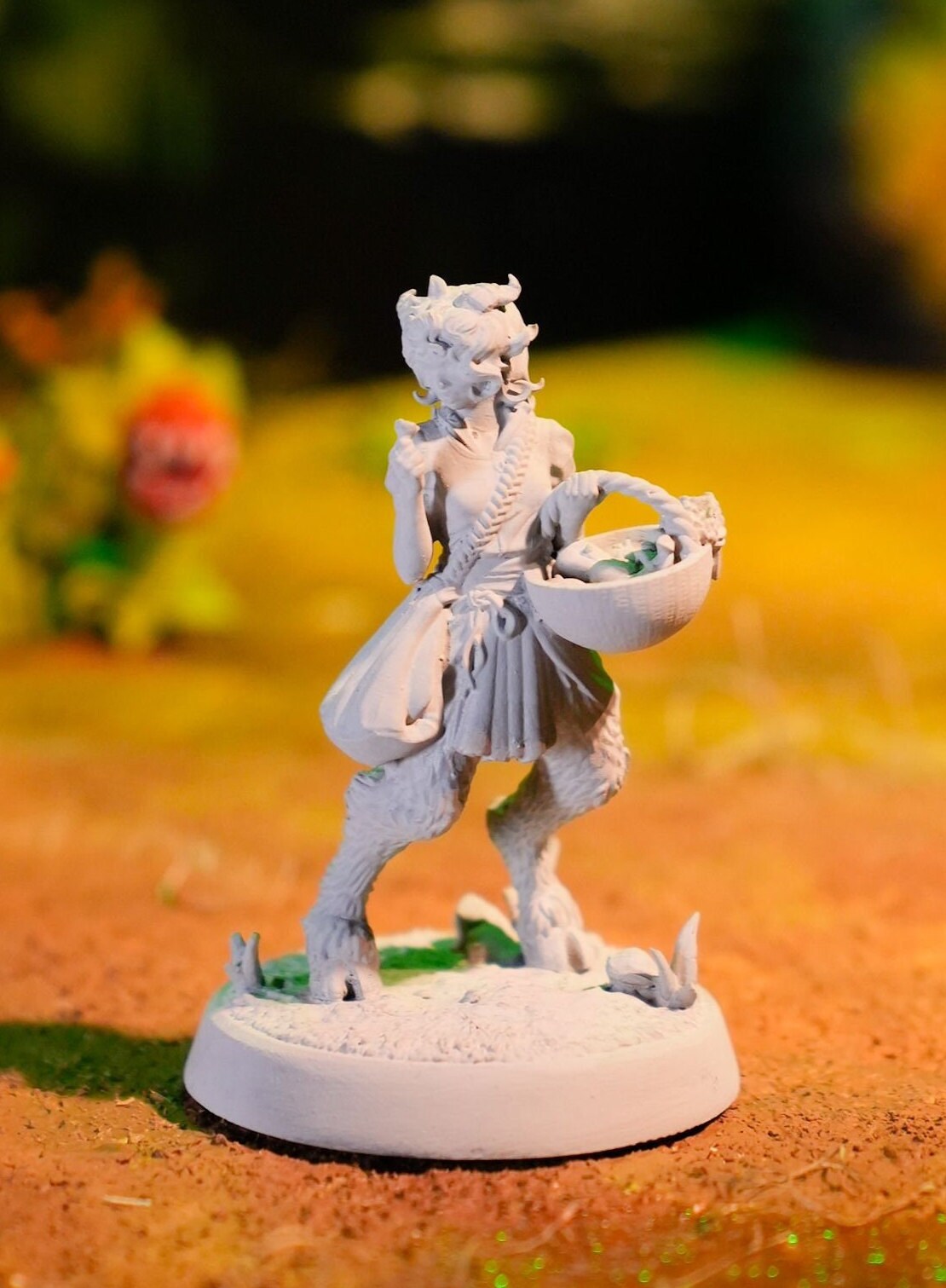 Ferne Faun UNPAINTED Tabletop Scale TTRPG D&D Miniature Dnd - Etsy
