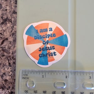 I Am a Disciple of Jesus Christ Sticker - Etsy