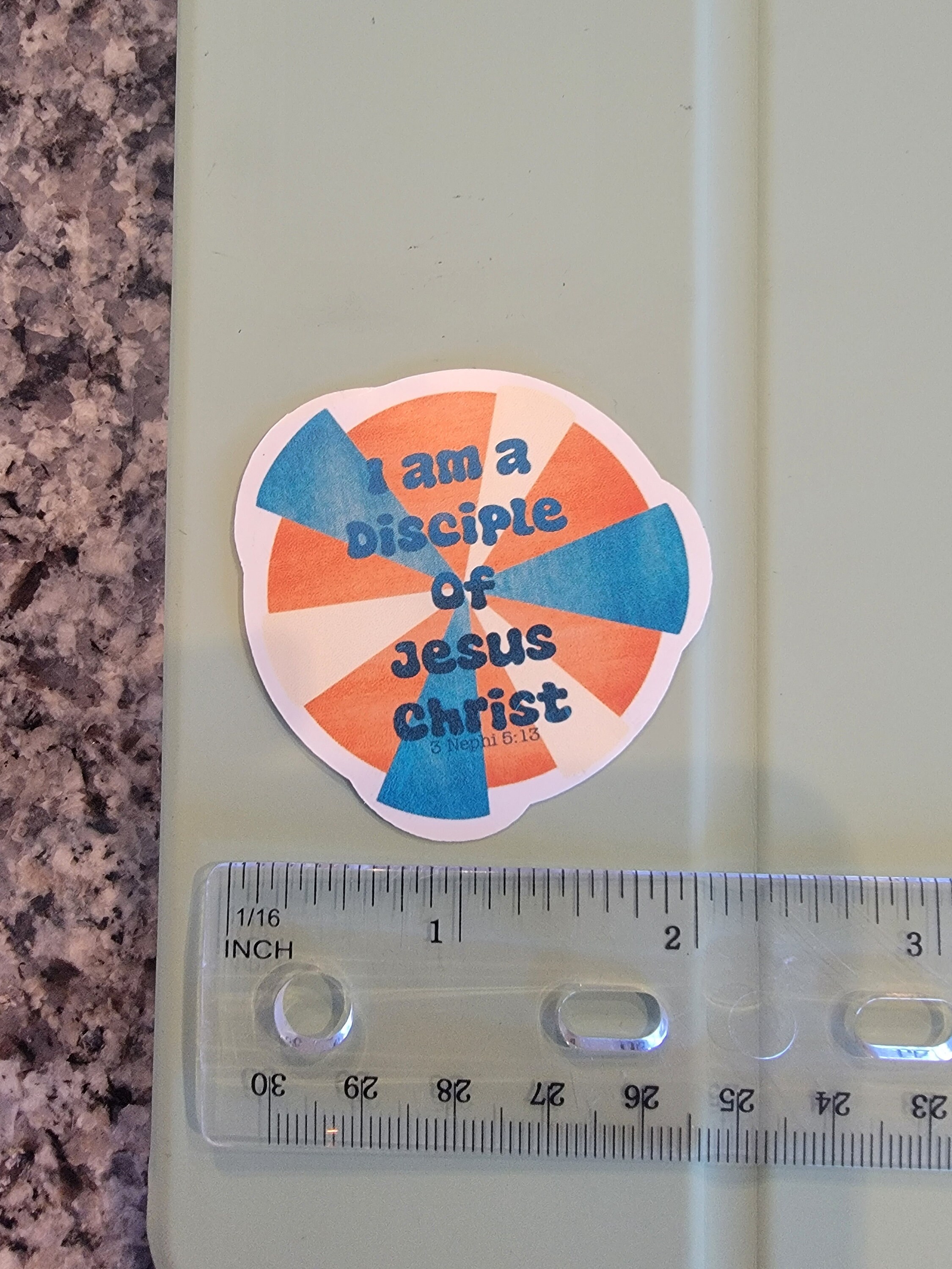 I Am a Disciple of Jesus Christ Sticker - Etsy