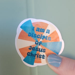 I Am a Disciple of Jesus Christ Sticker - Etsy