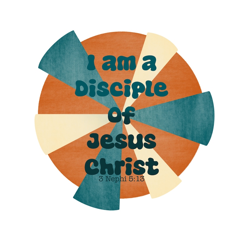 I Am a Disciple of Jesus Christ Sticker - Etsy