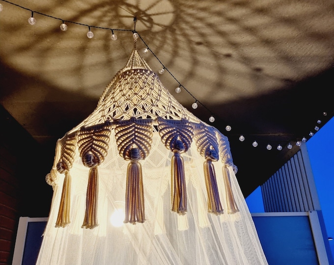 Boho Mosquito Net,boho Decor,bed Canopy, Crib Canopy, Boho Curtains ...