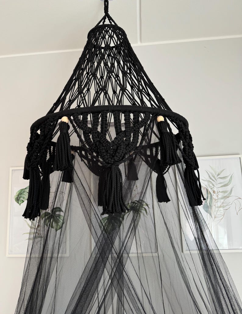 Boho Mosquito Net,boho Decor,bed Canopy, Crib Canopy, Boho Curtains ...