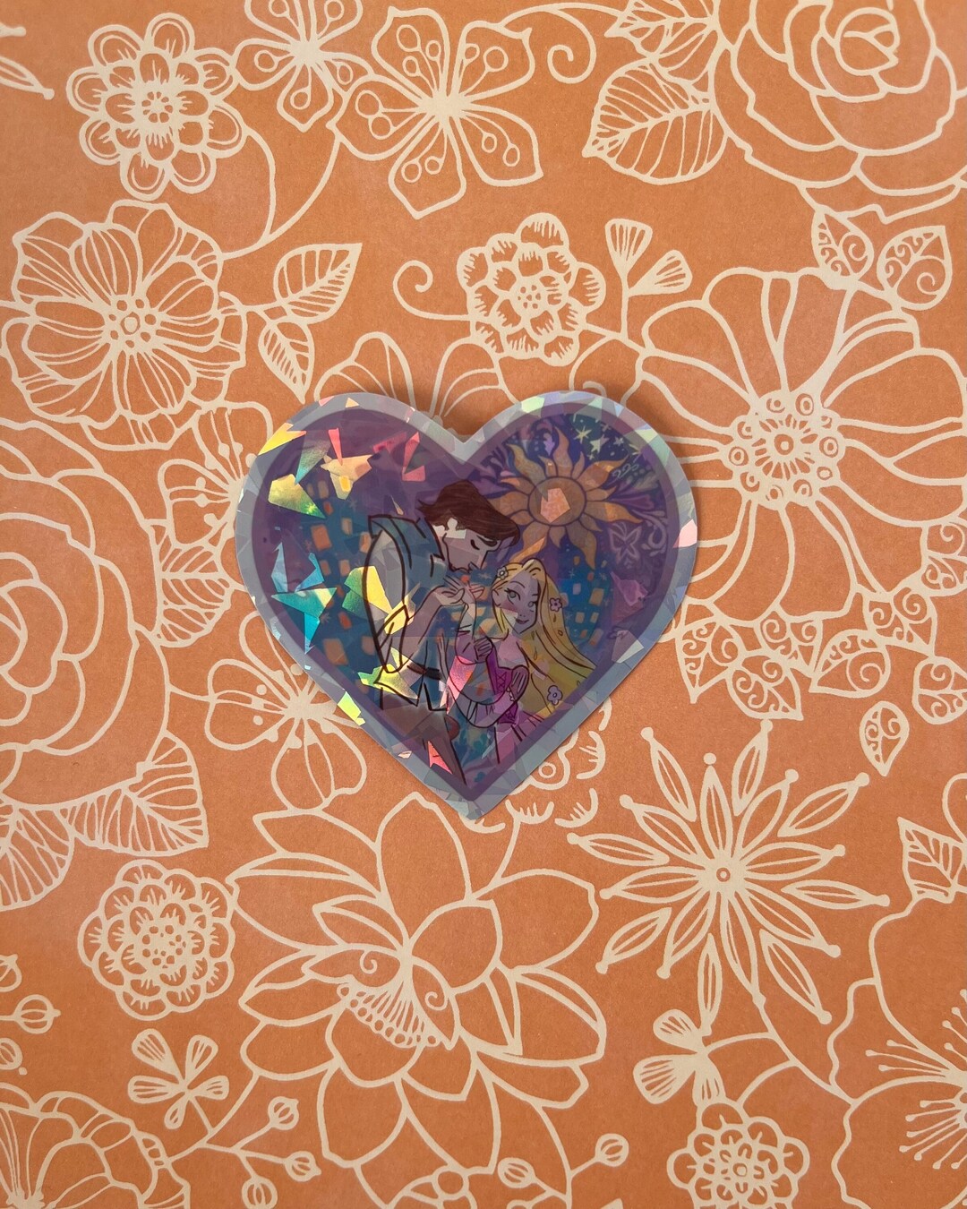 Rapunzel Sticker Holographic Tangled Inspired - Etsy