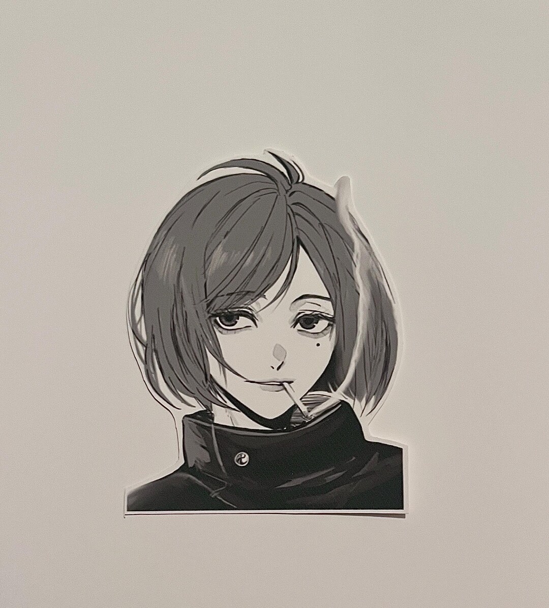 JJK Inspired Sticker, Matte, Shoko, Anime, Cute, Stickers for Anime ...