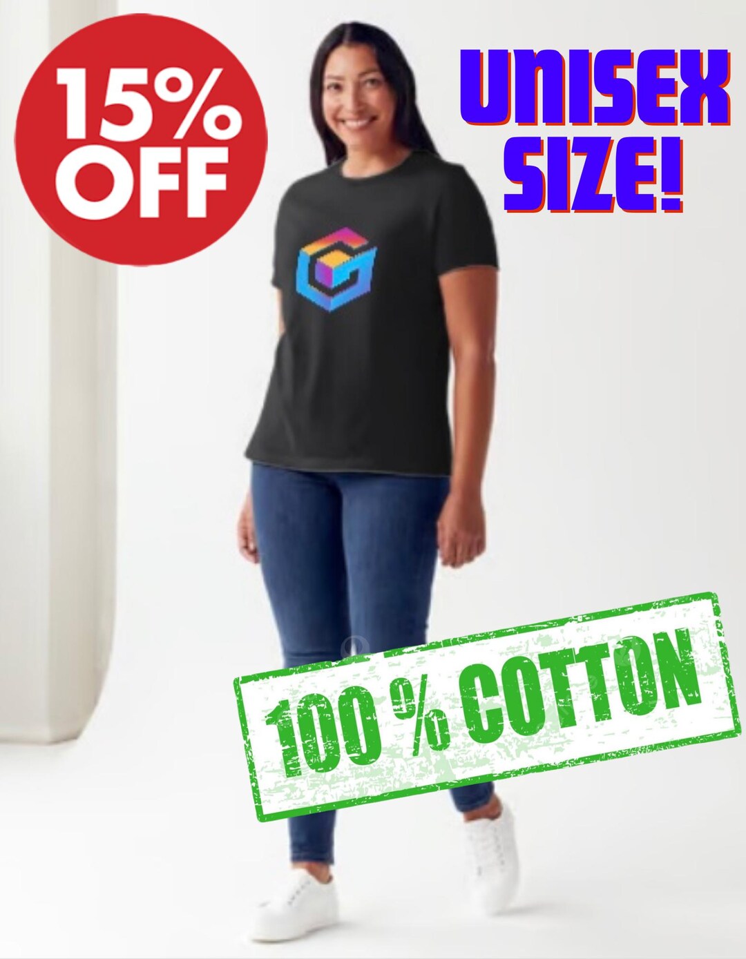 Nintendo Gamecube Logo Short Sleeve T-shirt Unisex Adult Fun Sizes ...