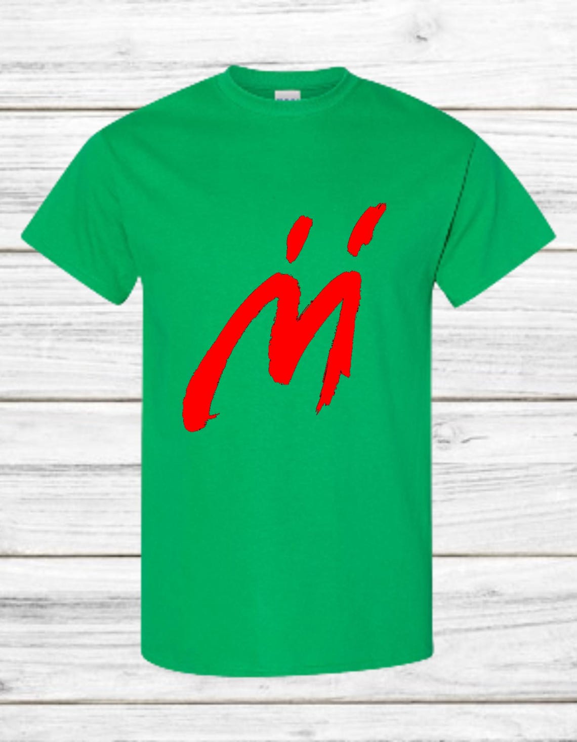 Super Mario Sunshine M Graffiti Logo Short Sleeve T-shirt Unisex Adult ...