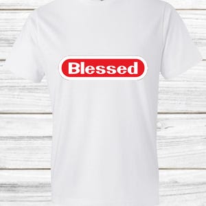 Blessed Nintendo Logo Parody Short Sleeve T-shirt Unisex Adult Fun Sizes Nintendo Games - Etsy