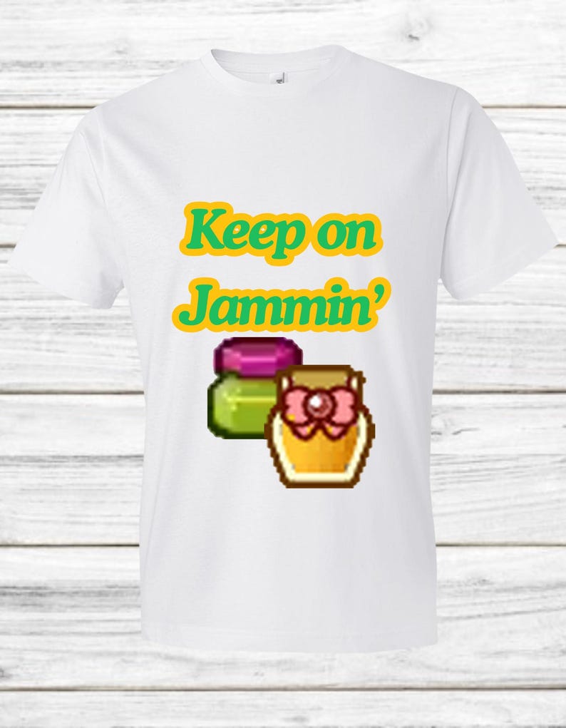 Paper Mario Jammin’ Jelly Short Sleeve T-shirt Unisex Adult Fun Sizes ...